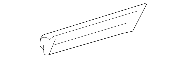 for Toyota Genuine Door Window Belt Weatherstrip Front Right 6816104050 ...