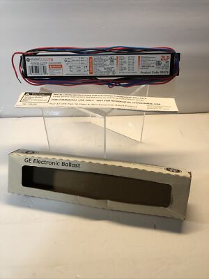 GE electronic ballast ultramax G-series T8. 120 to 277 volts. 50/60Hz ...