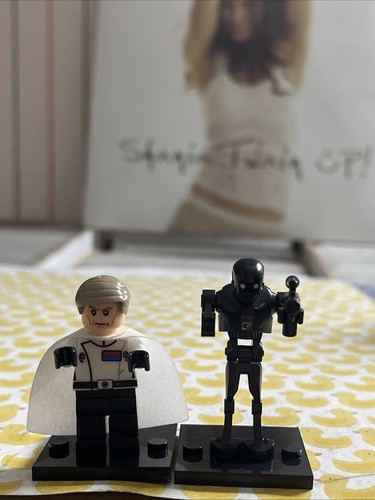 DIRECTOR KRENNIC + K-2SO LEGO MINIFIG FIGURE star wars rogue one ben ...