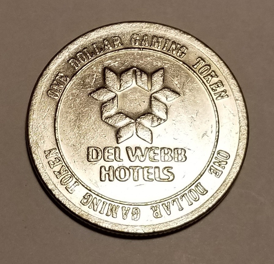 1982 Nevada Club Casino $1 Gaming Coin - Del Webb Hotels - Laughlin ...