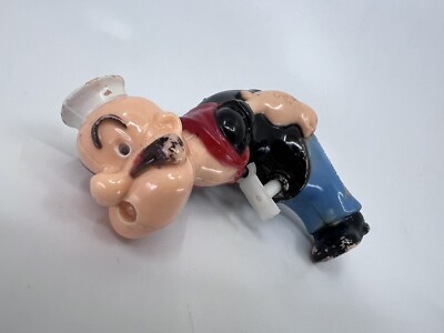 Vintage Popeye Toy Squirt Gun Antique Figure Hong Kong King Features ...