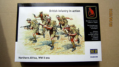 Master Box 3580 British Infantry, North Africa, 1941-1943 1/35 scale | eBay