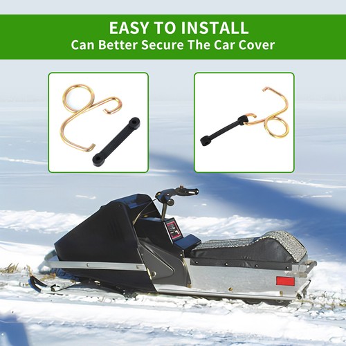 For Arctic Cat Kitty Cat Snowmobile Hood Hold Downs Kit 0300-155 & 0300 ...