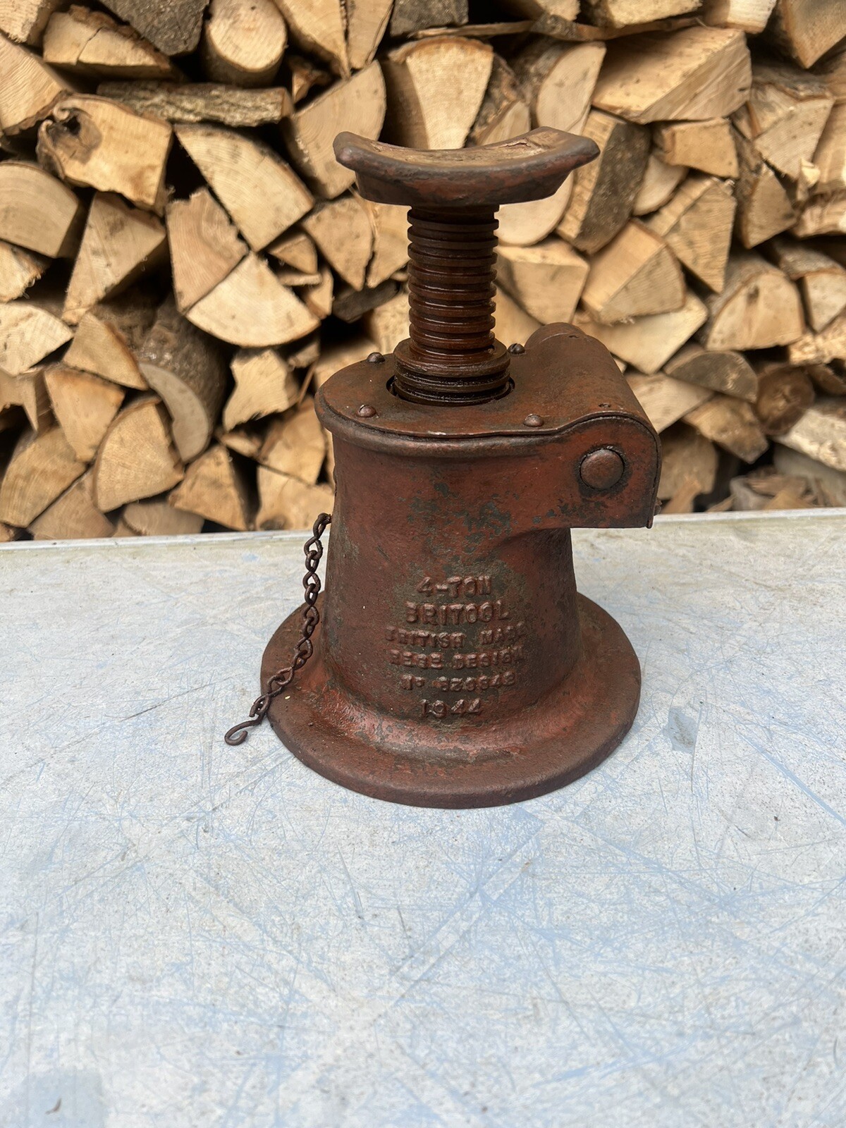 Vintage Ww2 britool 4 ton jack 1944 | eBay UK