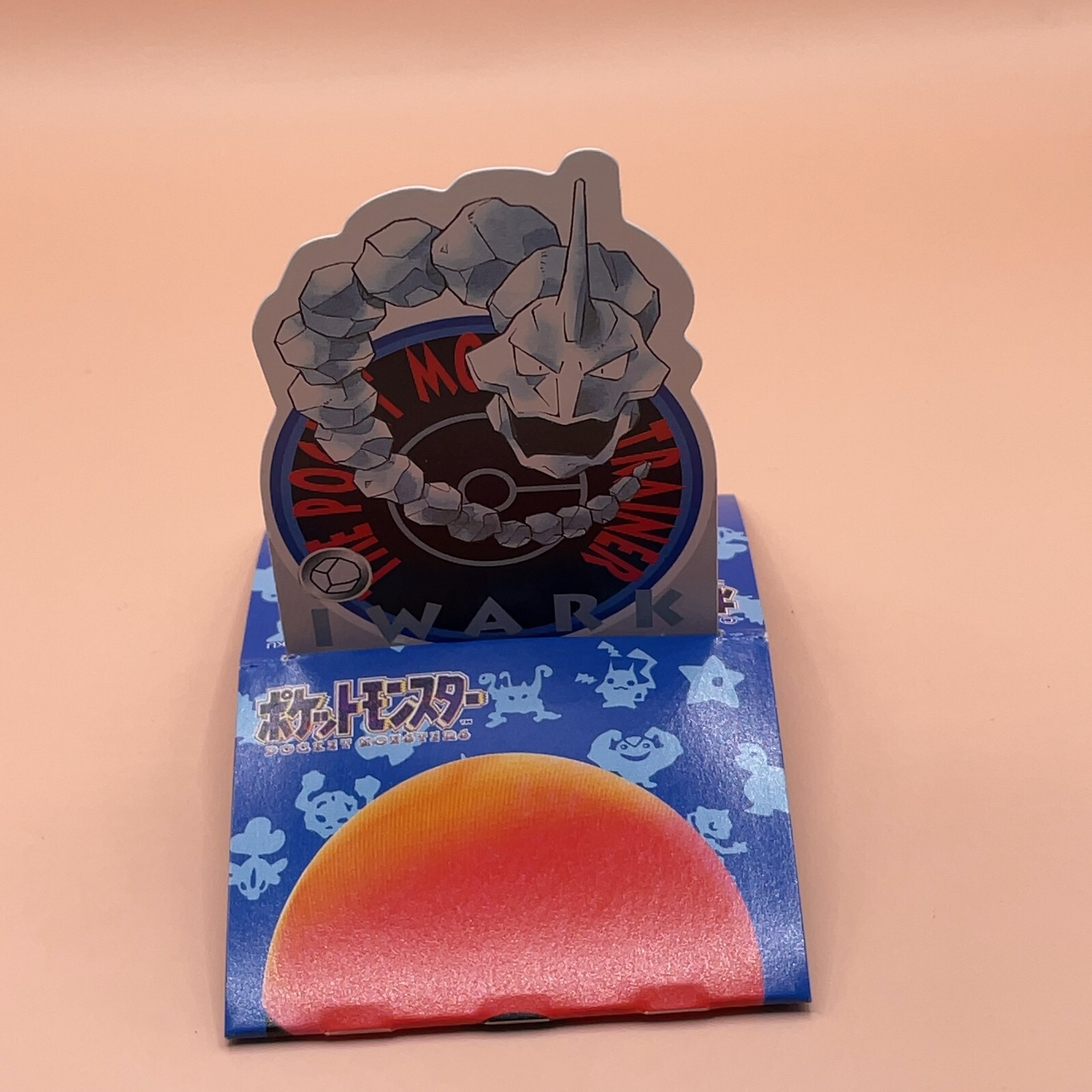 Onix Pokemon Slide Up Card Game TCG Japanese Japan Nintendo 1998 BANDAI ...