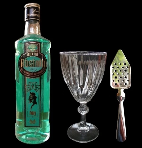 Absinthe Green Fairy Bottle