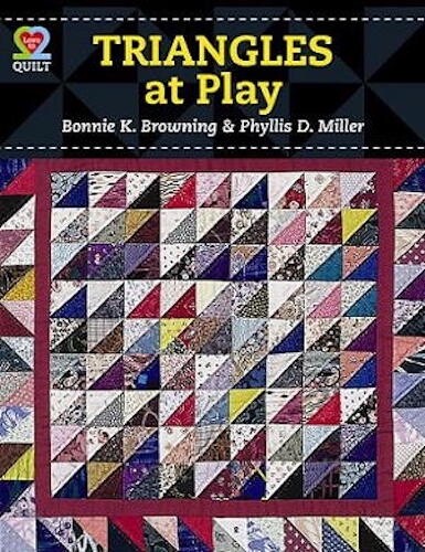 📕 Quilting Book Triangles at Play By Bonnie K Browning & Phyllis D ...