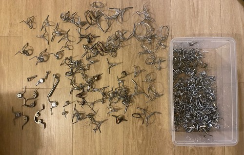 LARGE Lot Vintage Fishing Rod Guides & Reel Bail Springs – 200+ Mixed ...