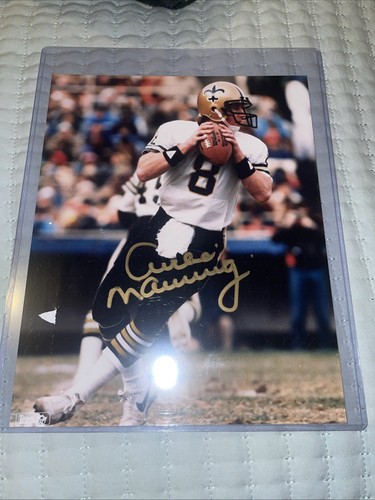 Archie Manning Signed 8x10 Photo New Orleans Saints | eBay
