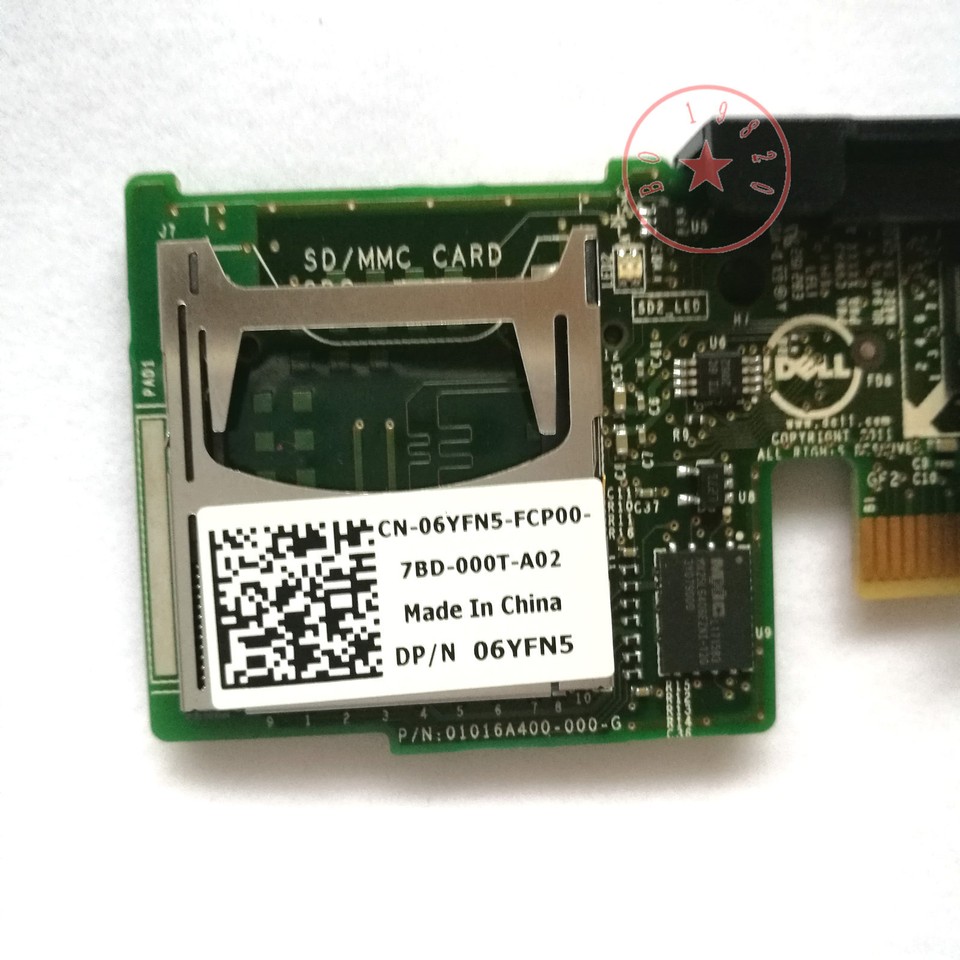 Dell Dual SD Card Module PMR79 for R330 R430 T430 R530 T630 R630 R730 ...