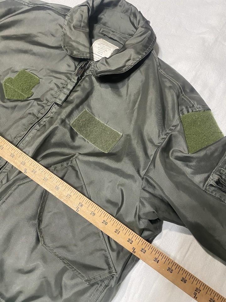 Vintage 1980s Military USAF Cold Weather Uniform Bomber Jacket CWU 45/P ...