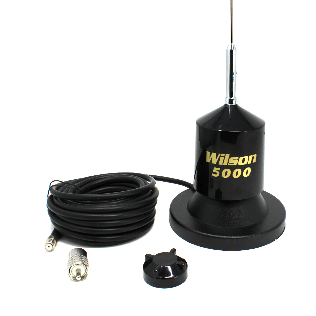 WILSON 880-200152B MAG-MOUNT CB/10 METER AMATEUR HAM RADIO ANTENNA w ...