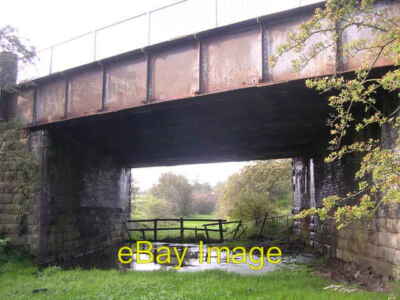 Photo 6x4 Bridge across Disused Railway near Larkhall Ashgill/NS7849 ...