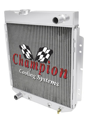 Eagle Champion 2 Row All Aluminum Radiator for 1965 1966 Ford Mustang ...
