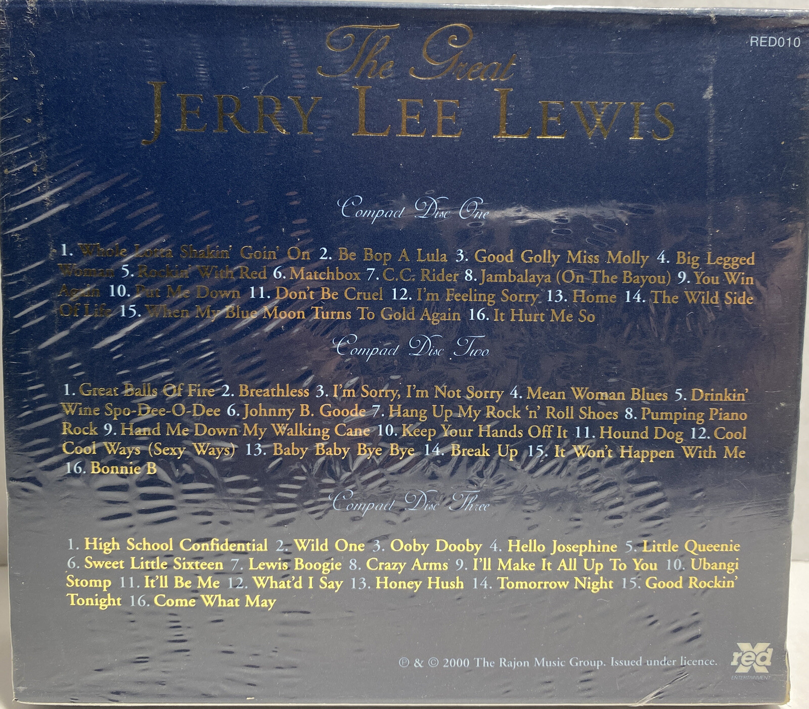 The Great Jerry Lee Lewis by Jerry Lee Lewis CD Set Aug-2000 Remastered ...