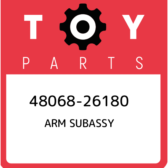 48068-26180 Toyota Arm subassy 4806826180, New Genuine OEM Part | eBay