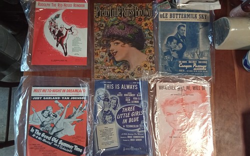 Vintage Sheet Music Magazines Lot 20 | eBay