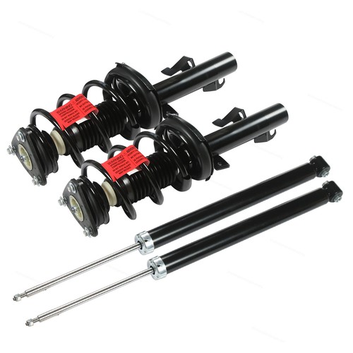 Fits 2004-09 Mazda 3 2006-2010 Mazda 5 Black Front Rear Shocks Struts ...