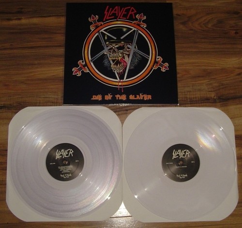 Slayer "Die By The Slayer" Double Clear Vinyl Record 1984 Metallica ...