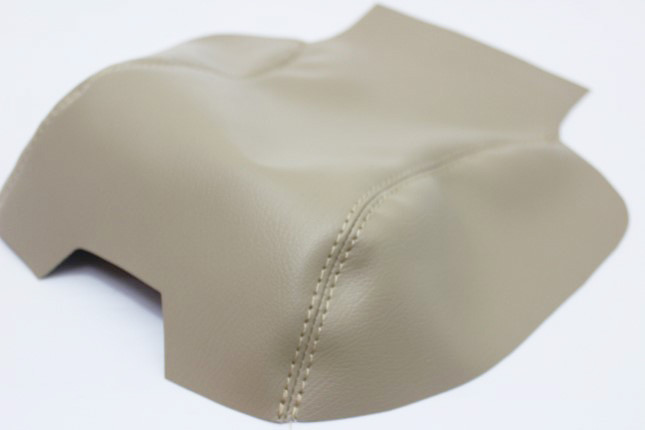 Fits 10-16 Land Rover Lr4 Beige Vinyl Leather Center Console Lid ...