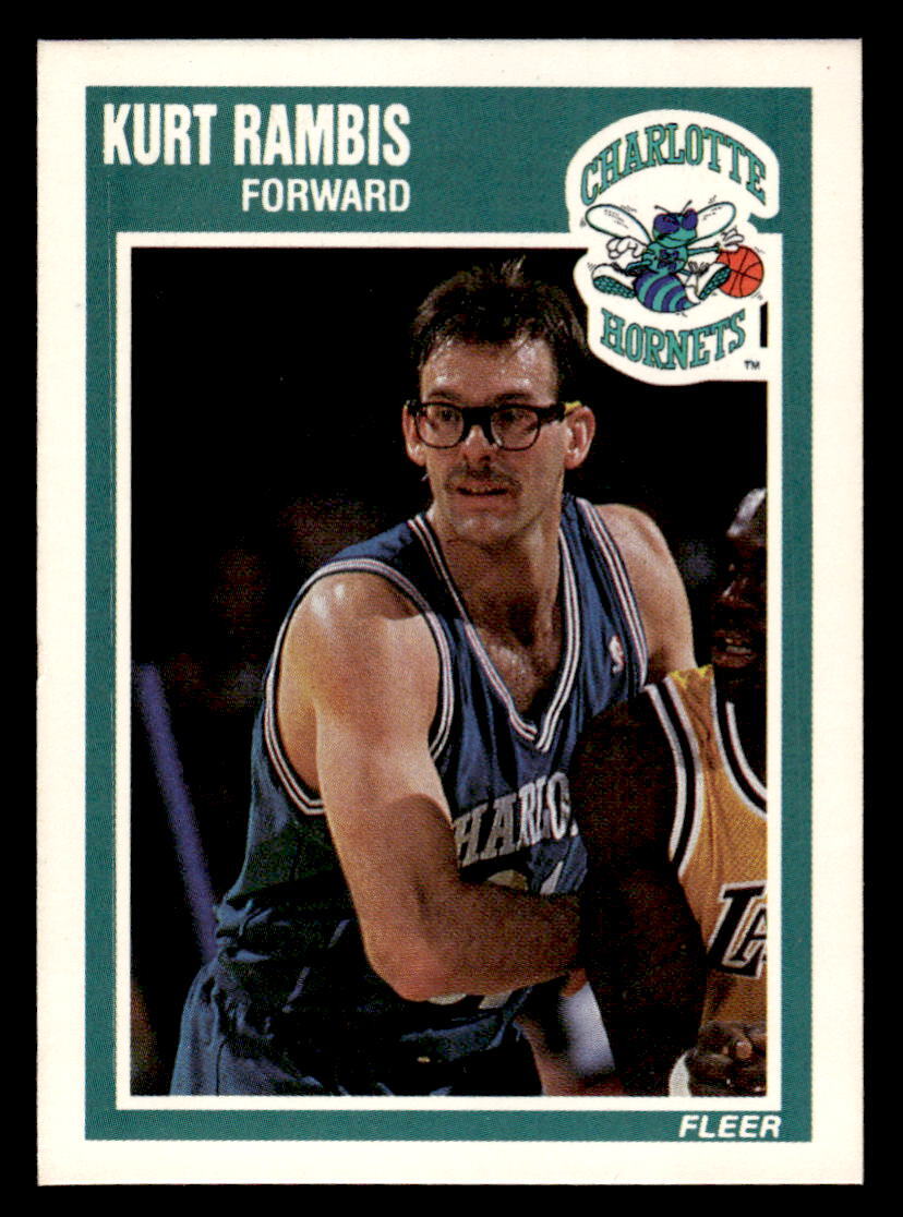 Kurt Rambis Charlotte Hornets 1989-90 Fleer #16 | eBay