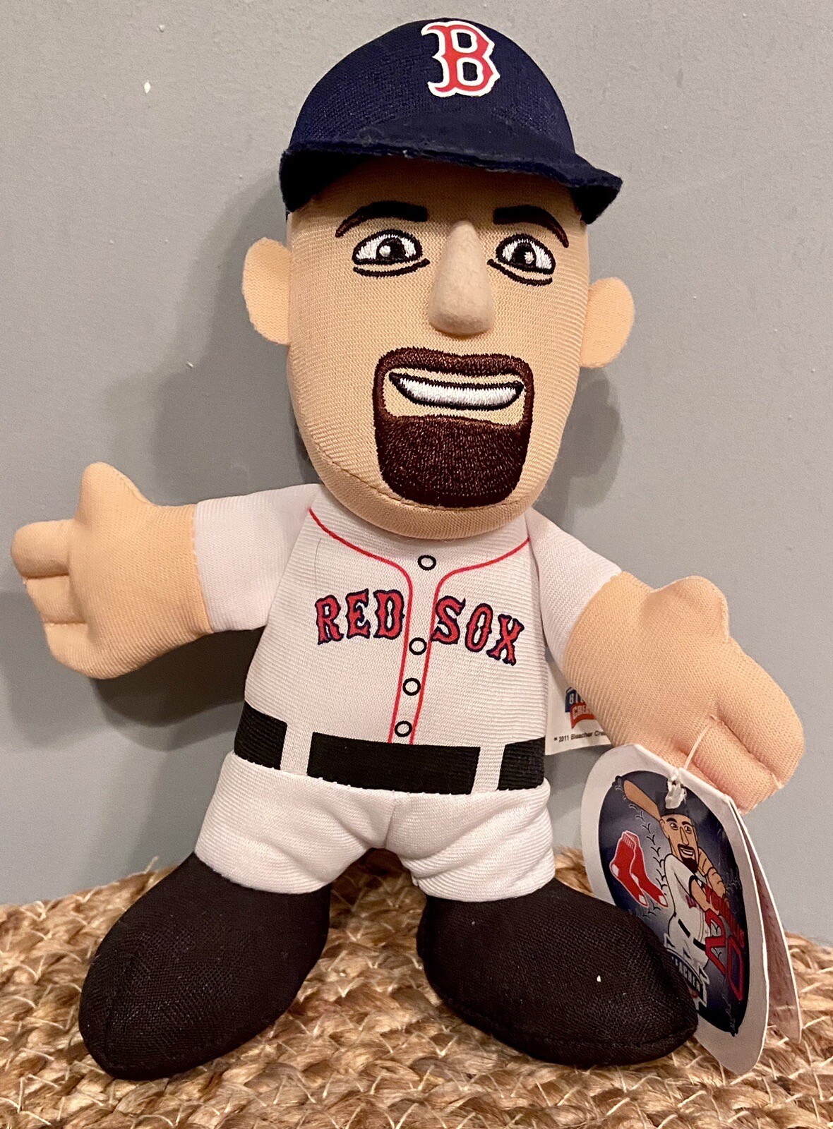 Boston Red Sox Kevin Youkilis Bleacher Creature 8” Plush NEW w/ Tags | eBay