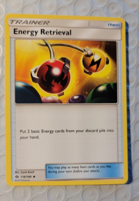 Pokemon Trading Card Game TCG Energy Retrieval No 116 2017 | eBay