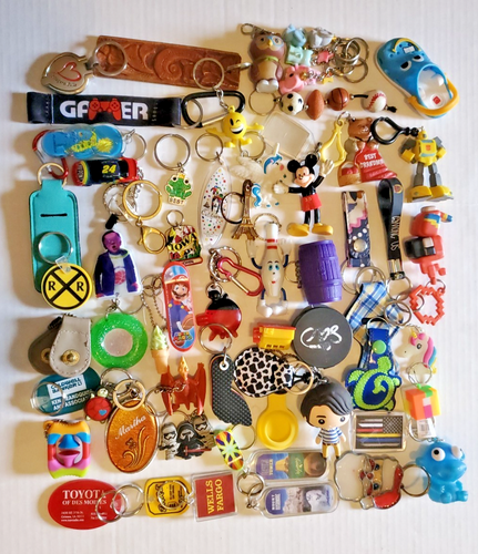 Keychains ~ Key Rings, Keychains & Hang Tags ~ 50+ ~ Vintage - Now ...