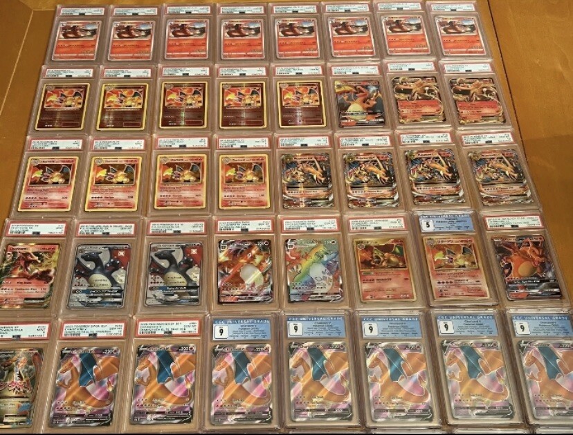 18 Factory Sealed Booster Packs TCG Lot- Half Booster Box + PSA Graded ...