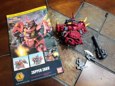 Gundam Force SD Zapper Zaku figure 2003 Bandai | eBay