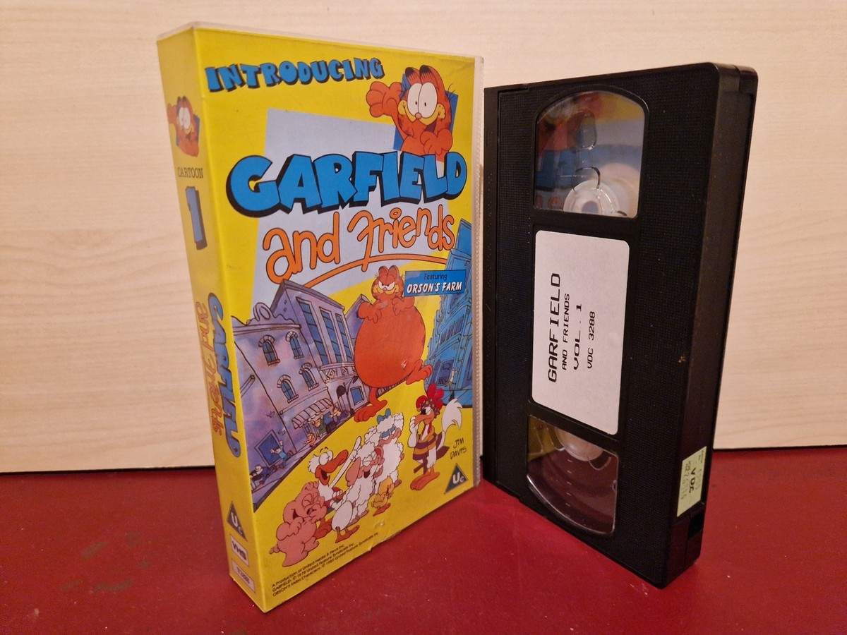 Garfield Le Film Vhs Garfield The Movie VHS G Rated TL By Jackimo2007