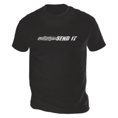 Send It Mens T-Shirt -x13 Colours- Gift Present Race Burnout Drift Drag ...