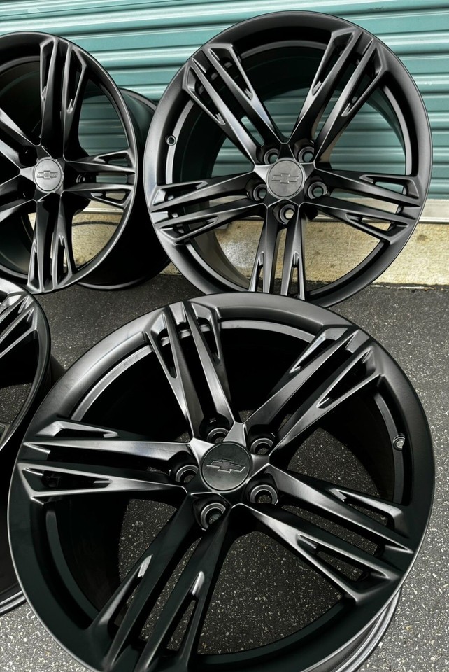 19" Chevrolet Camaro ZL1 1LE ZL-1 1-LE Track Black Wheels Rims Factory ...