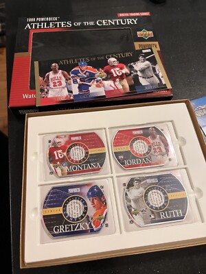 Power deck Upper Deck Gretzky Jordan Ruth Montana Cd Trading Card Set ...