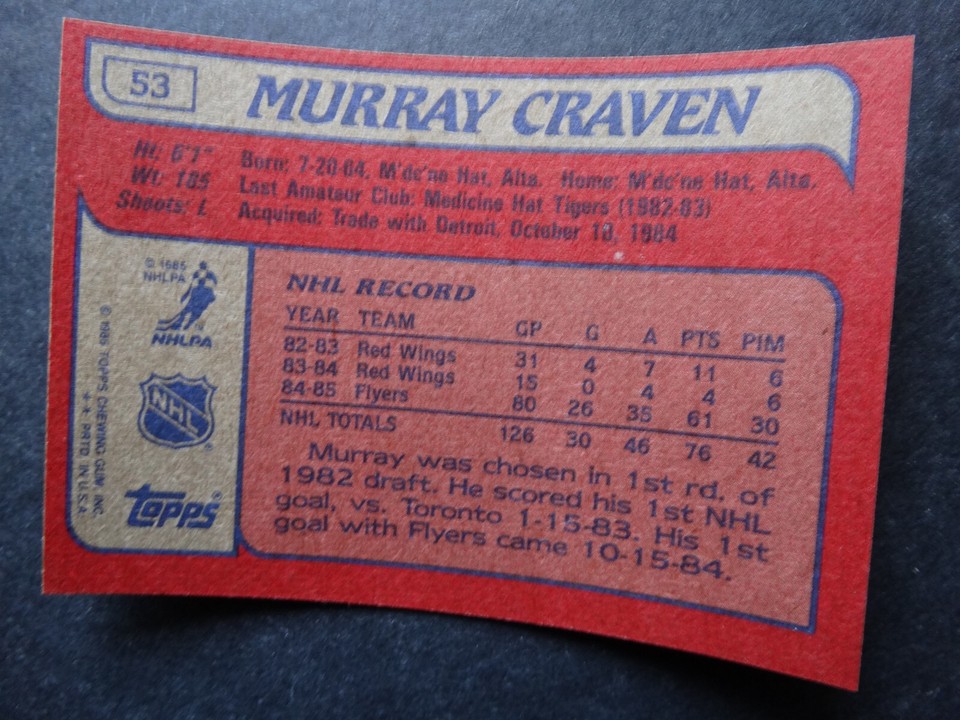 1985-86 Topps Hockey Cards Complete Your Set U You Pick List 1-165 | eBay