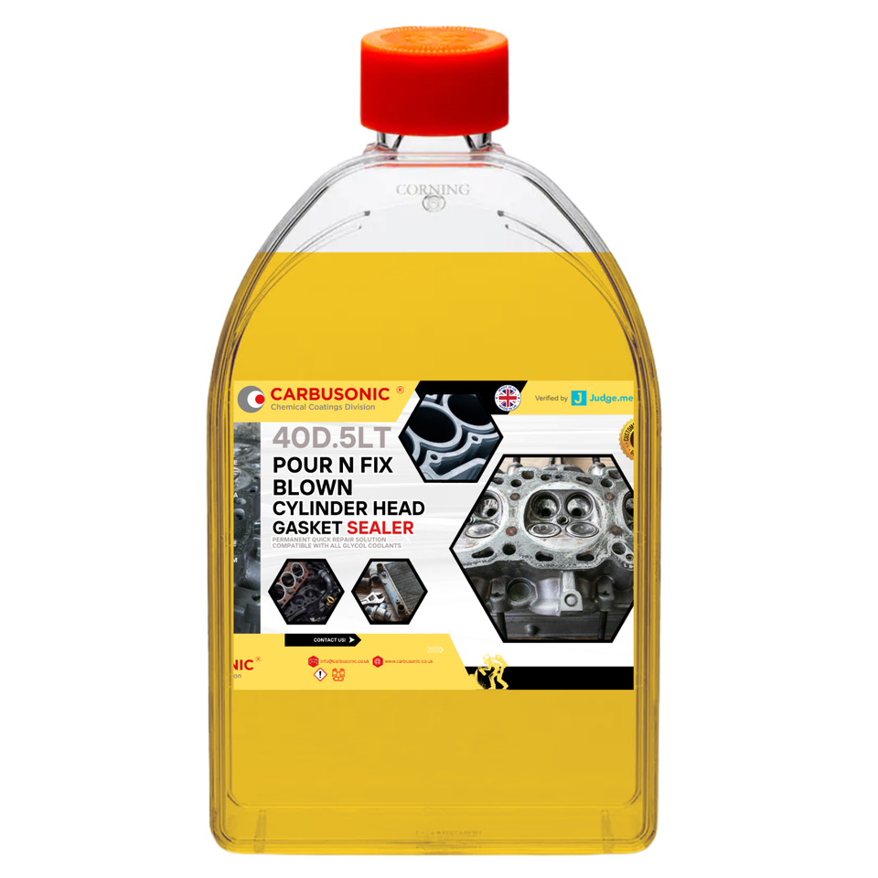Head Gasket Repair Liquid Permanent Fix Cooling System Cracked Block ...