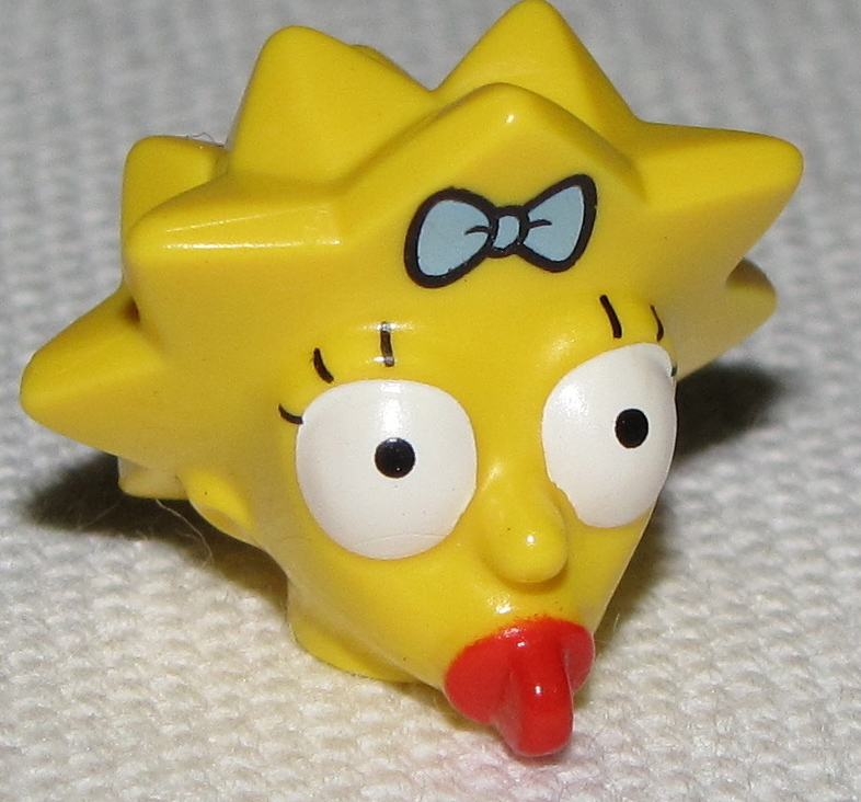 Maggie Simpson Head