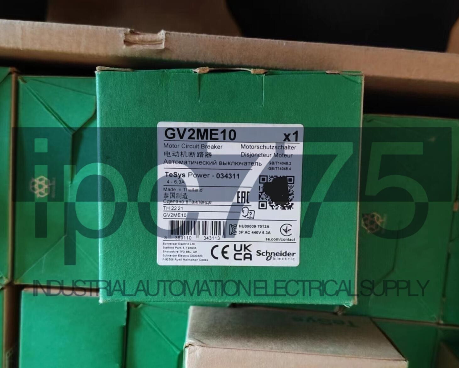 For NEW Schneider GV2ME10 Motor circuit breaker GV2-ME10 with box | eBay