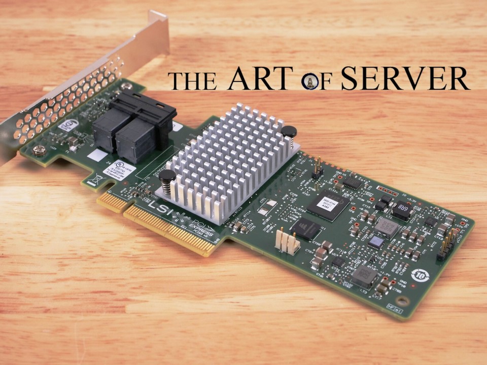 LSI 9340-8i ServeRAID M1215 12Gbps SAS HBA P16 IT mode for ZFS TrueNAS ...