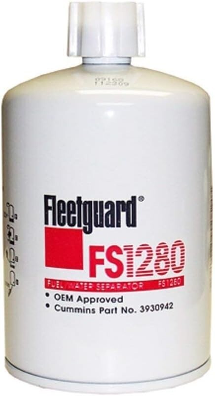 FLEETGUARD FS1280 - Fuel filter cross reference