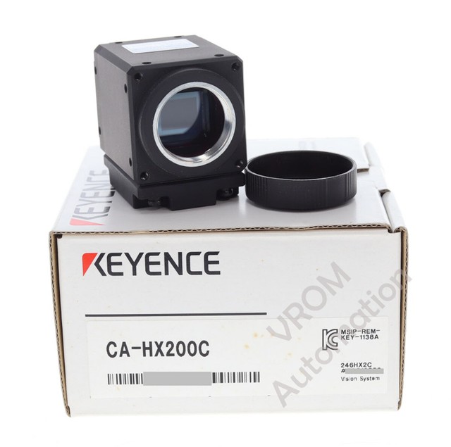 KEYENCE Ca-hx200c CAHX200C Camera Lumitrax 16x Speed 2mp Color for sale ...