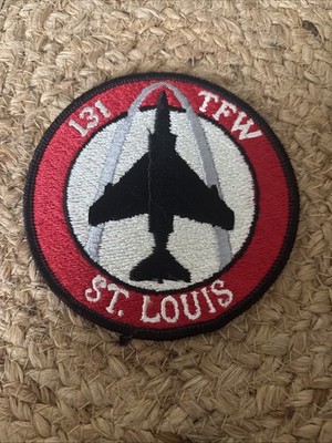 AIR FORCE USAF F-4 PATCH 131ST TACTICAL FIGHTER WING LAMBERT ST. LOUIS ...
