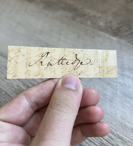 John Rutledge Founding Father Autograph! 1st South Carolina Governor ...