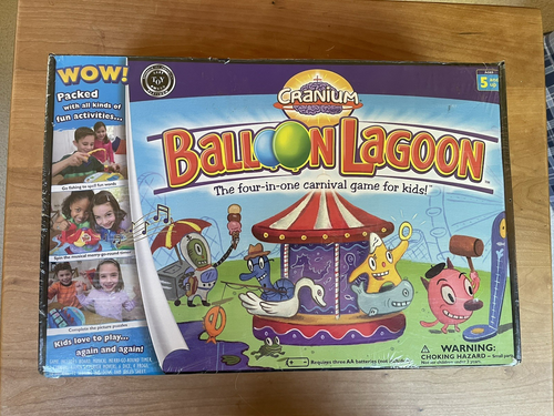 BRAND NEW Sealed Cranium Balloon Lagoon 4-in-1 Carnival Game for Kids ...