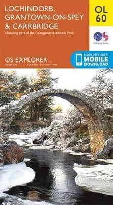 Lochindorb, Grantown-on-Spey & Carrbridge (Map) OS Explorer Map | eBay