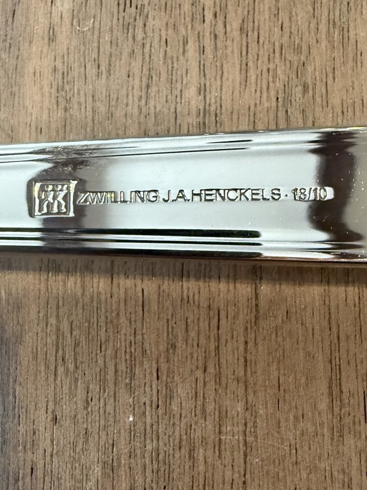 ZWILLING J.A HENCKELS VINTAGE 1876 STAINLESS FLATWARE 21 PIECES | eBay