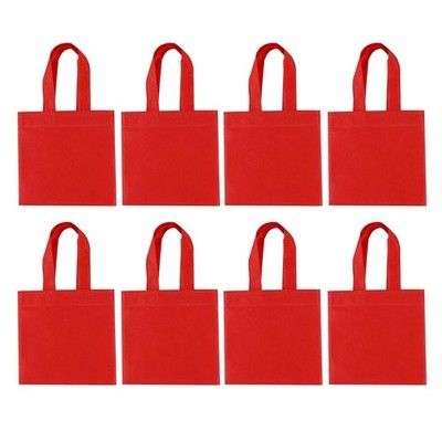 12 Pcs Portable Nonwoven Handbags Eco Friendly Storage Bags For ...