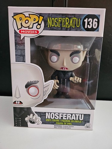 Funko Pop! Movies Classic Horror Film Nosferatu #136 Vinyl Figure W ...