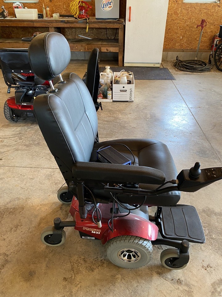 Invacare Pronto M41 Power Wheelchair/ EUC New Batteries | eBay