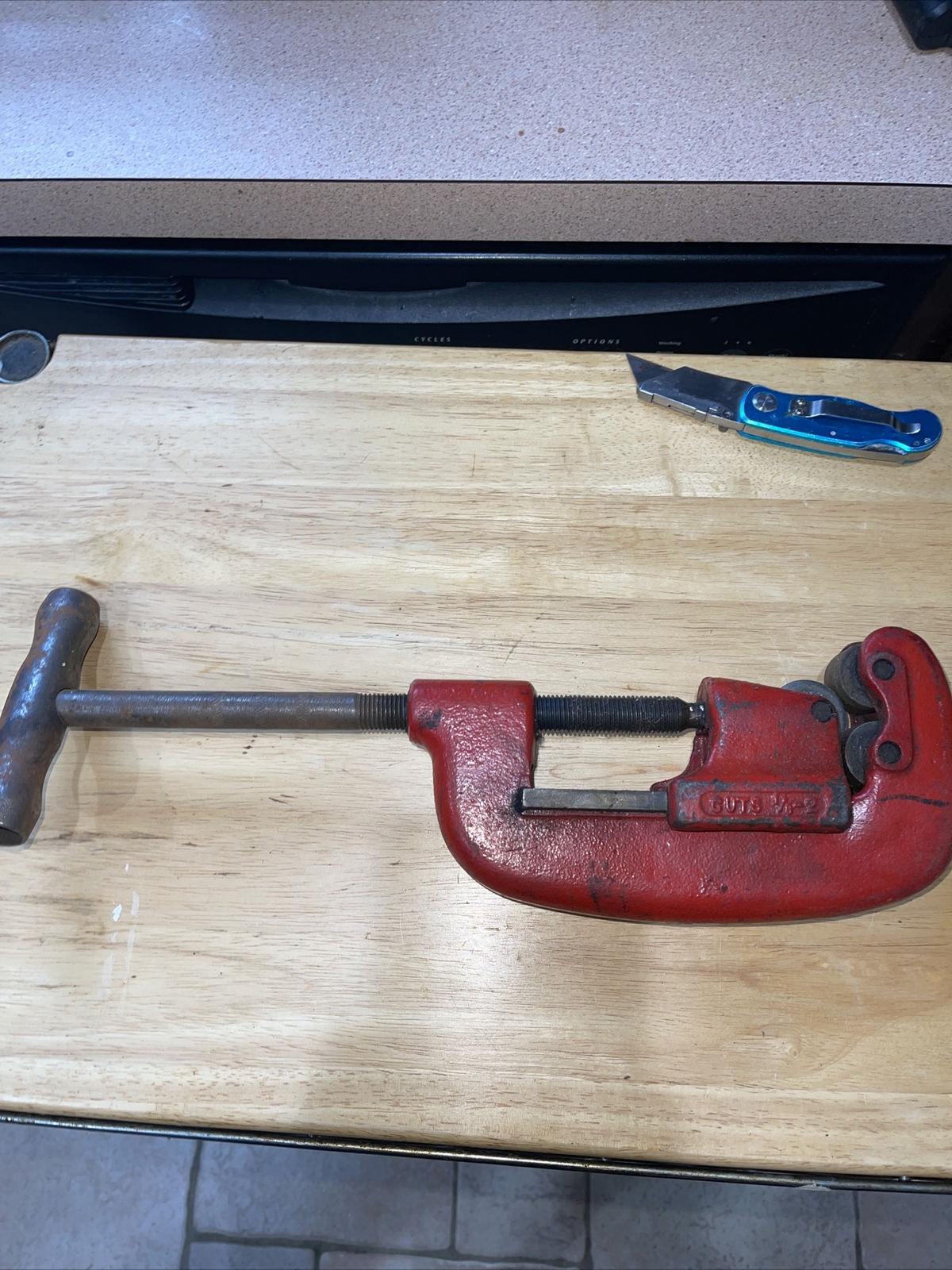 Vintage Reed Pipe Cutter No 2-1 Cuts 1/8"-2" MADE IN USA | eBay